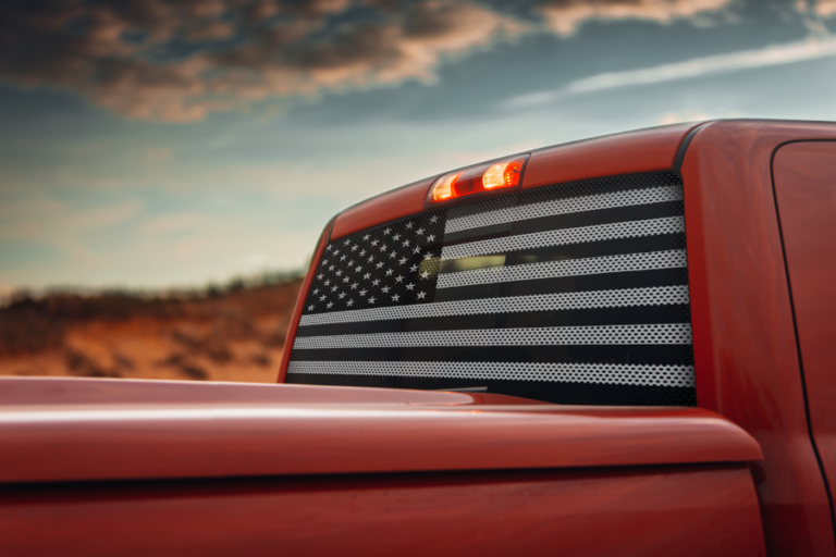 See Thru Window Graphics | Custom Rear Window Decals