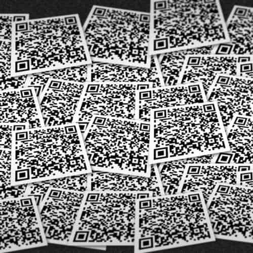 Custom QR Code Stickers in Bulk | Sticker Genius
