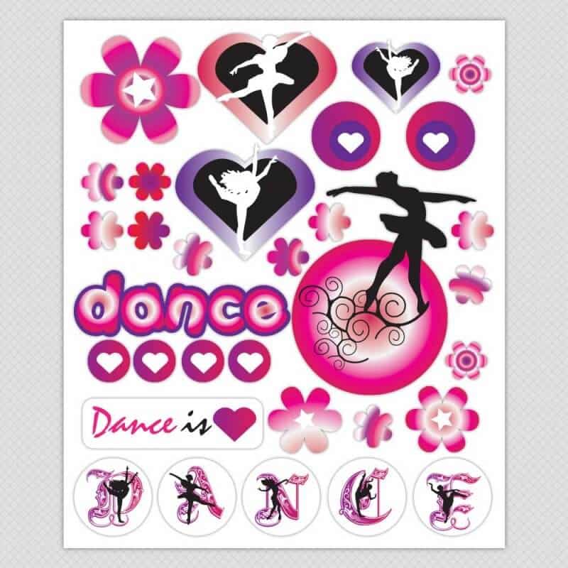 Ballerina Wall Stickers | Dance Silhouette Wall Decals