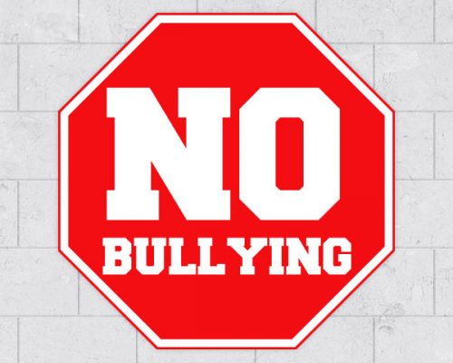 No Bullying Sticker Signs | Stop Bullying Stickers