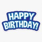 Happy Birthday Wall Decals | Birthday Wall Stickers