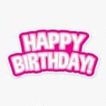 Happy Birthday Wall Decals | Birthday Wall Stickers