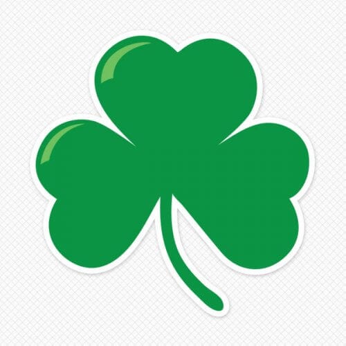 Shamrock Decal | Shamrock Wall Art | Sticker Genius