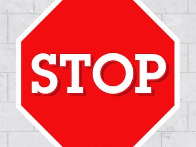 Stop Sign Graphics | Do Not Enter Sticker Signs | Sticker Genius