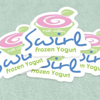 Custom Shape Restickable StickleMe℠ Decal | Sticker Genius