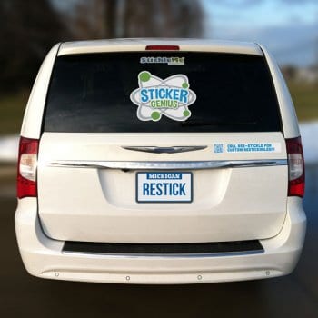 Car Window Decals for Business | Custom Car Window Decals