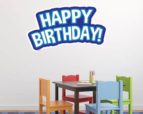Happy Birthday Wall Decals | Birthday Wall Stickers