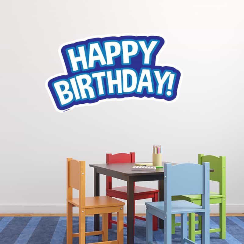 Happy Birthday Wall Decals | Birthday Wall Stickers