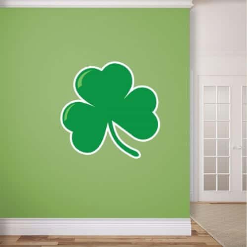 Shamrock Decal | Shamrock Wall Art | Sticker Genius