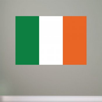Irish Decals | Irish Wall Decals | The Flag of Ireland Sticker