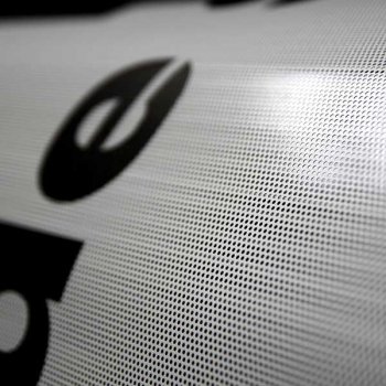 See Thru Perforated Window Vinyl | Sticker Genius