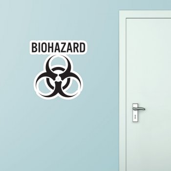 Biohazard Decal | Biohazard Warning Sign | Sticker Genius
