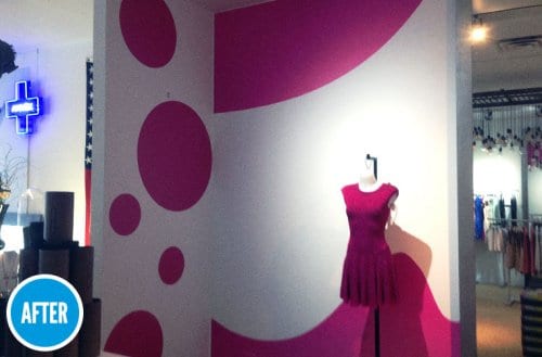 Pop Up Retail Wall Graphics | Pop Up Wall Displays