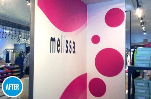 Pop Up Retail Wall Graphics | Pop Up Wall Displays