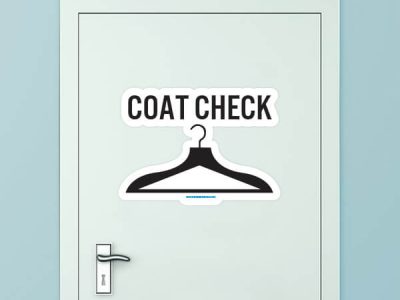 Coffee Bar Sticker Signs | Custom Coffee Shop Signs