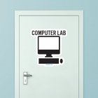 Computer Lab Sign | Computer Classroom Wall Sticker
