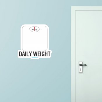 Daily Weight Custom Wall Graphic | Sticker Genius