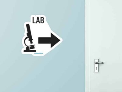 Hospital Sticker Signs | Common Hospital Signage