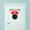 Removable Nurse Station Wall Graphic Sign | Sticker Genius