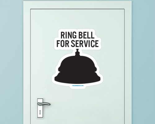 Door, Wall, or Window Stop Sign | Sticker Genius