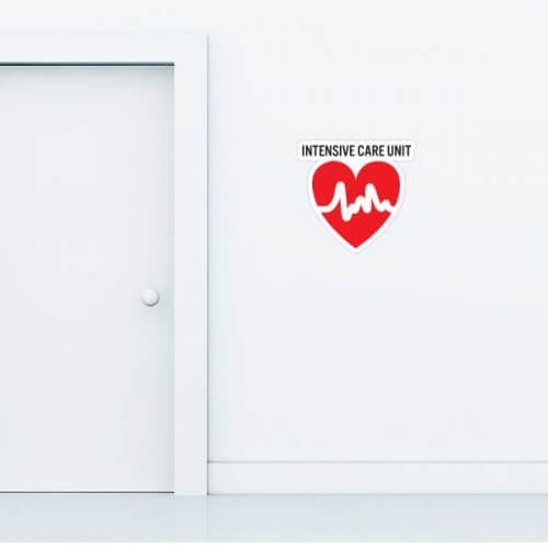 Intensive Care Unit Wall Graphic | Sticker Genius
