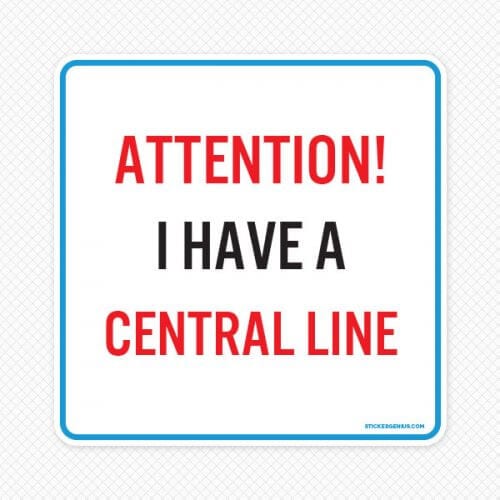 Central Line Wall Graphic | Sticker Genius