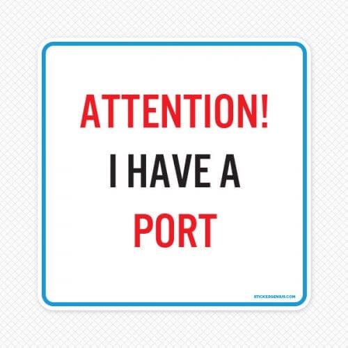 Port Wall Graphic | Sticker Genius