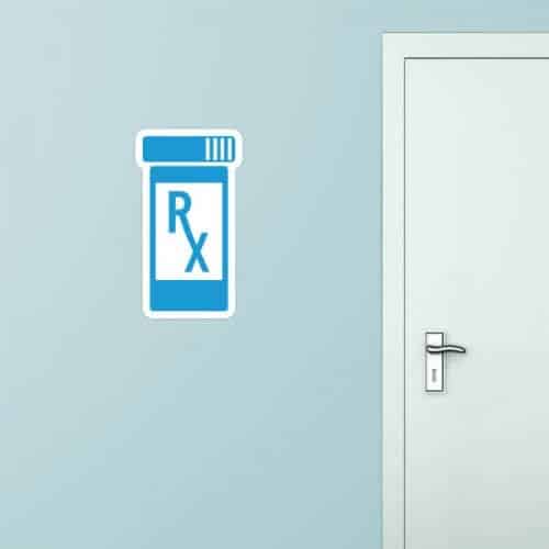 Pharmacy Door Graphic | Sticker Genius