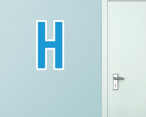 Hospital Sticker Signs | Common Hospital Signage