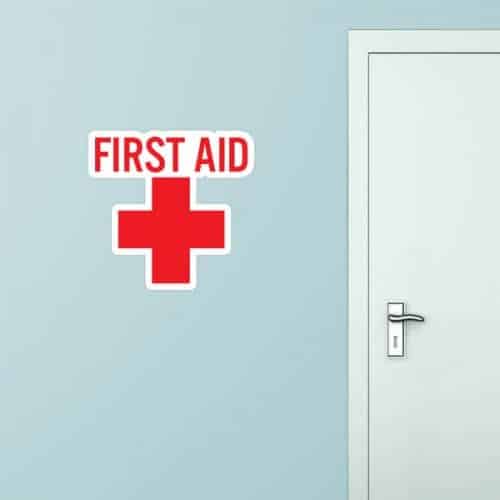 First Aid Graphic | First Aid Symbol Sign | Sticker Genius