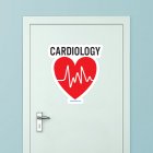 Cardiology Custom Door Sign | Sticker Genius