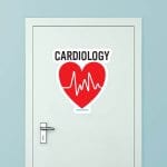 Cardiology Custom Door Sign | Sticker Genius