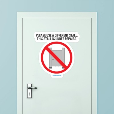 Restroom Signs | Sticker Genius