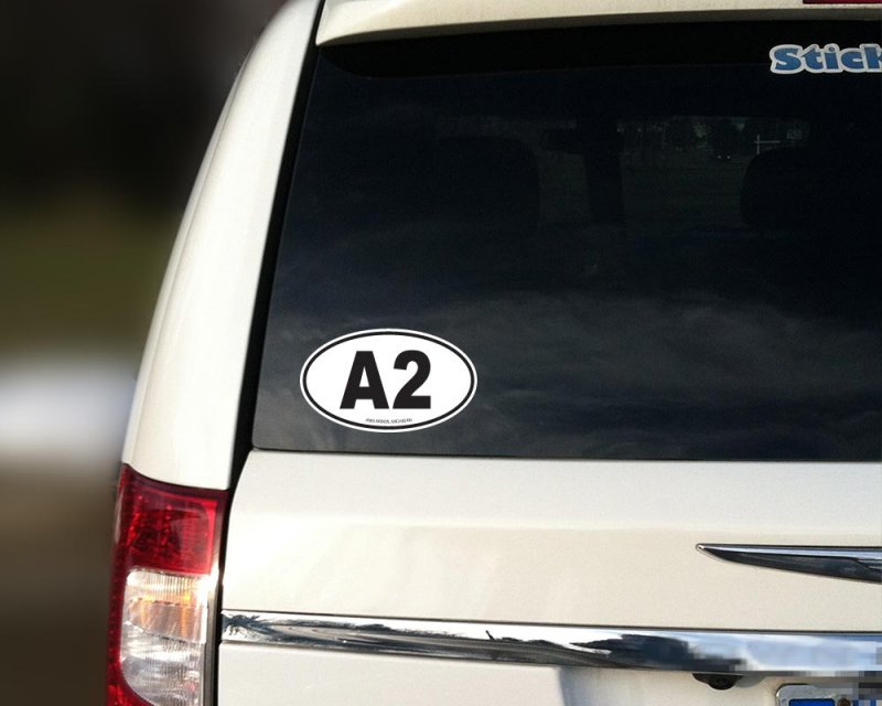 Custom Oval Bumper Stickers | Oval Car Decals