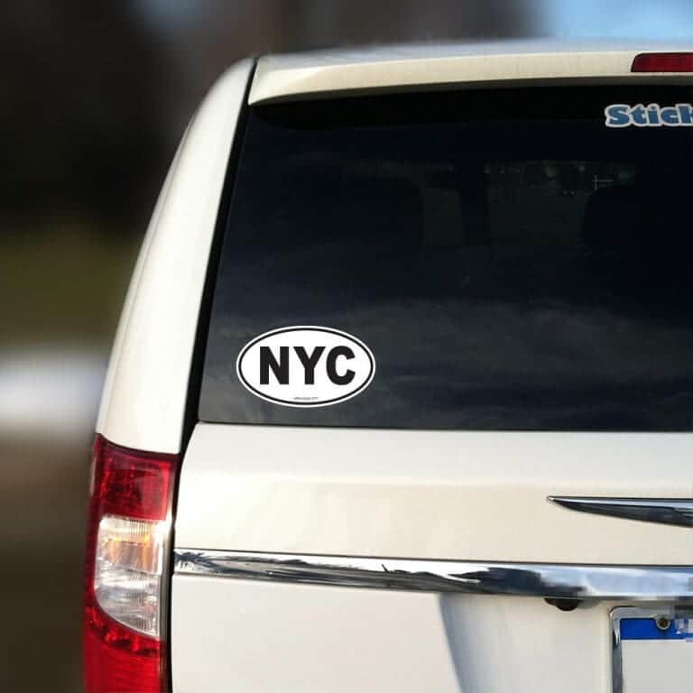 NYC Bumper Sticker | NYC Stickers | Sticker Genius