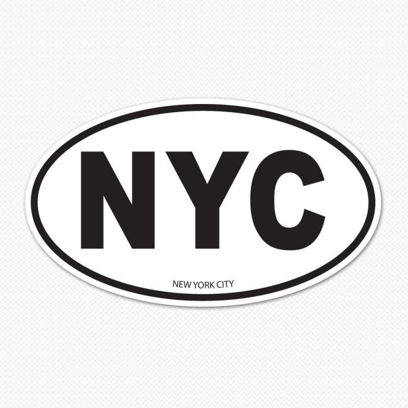 NYC Bumper Sticker | NYC Stickers | Sticker Genius
