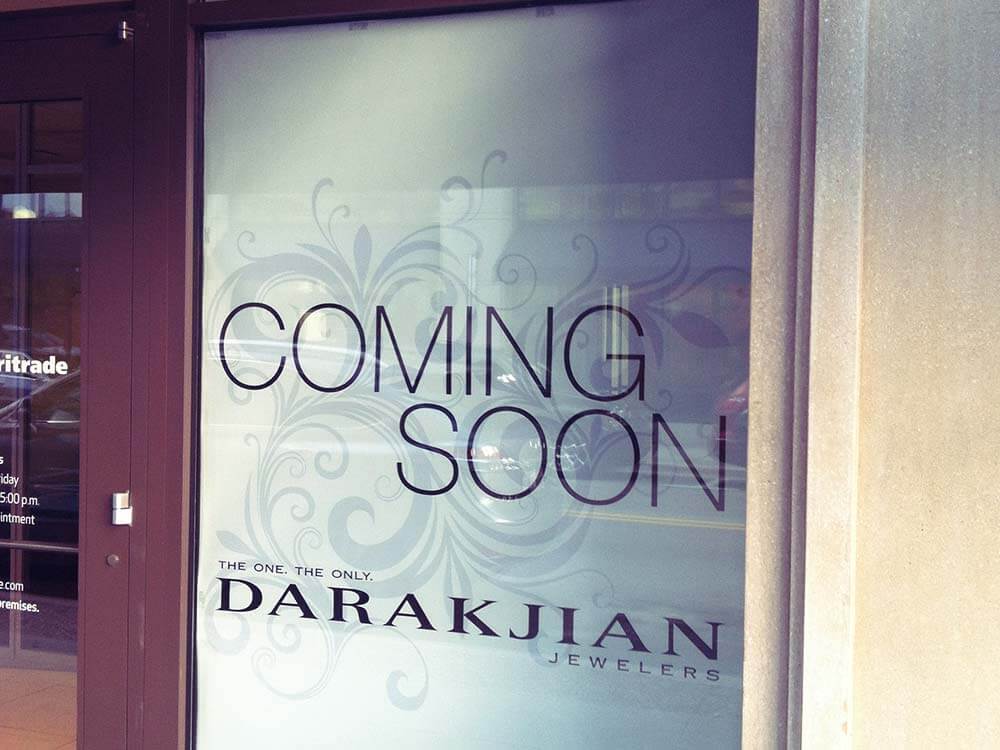 Temporary Window Coverings | Store Window Decals | Sticker Genius