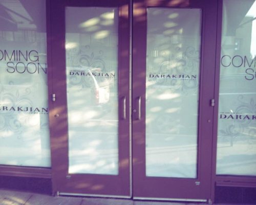 Storefront Window Graphics | Temporary Window Covering