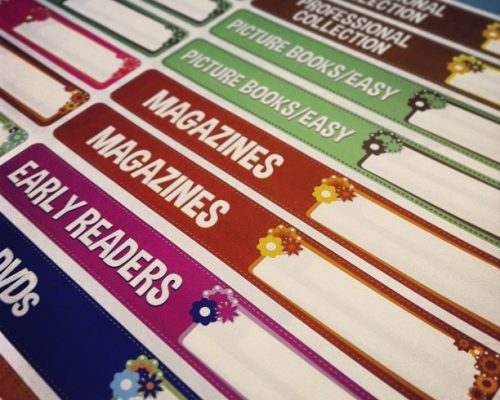 School Library Decals | Library Stickers | Sticker Genius