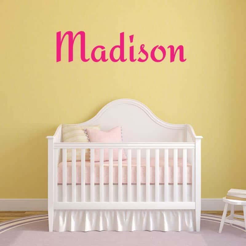 Baby Name Decals | Name Decal for Wall | Sticker Genius