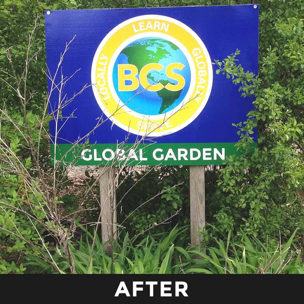 Outdoor Sign Board | Custom Outdoor Sign | Sticker Genius