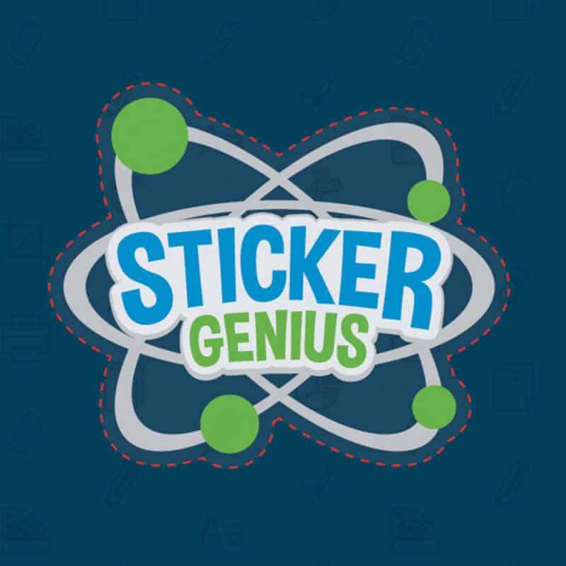 Clear Vinyl Stickers | Custom Clear Decals | Sticker Genius