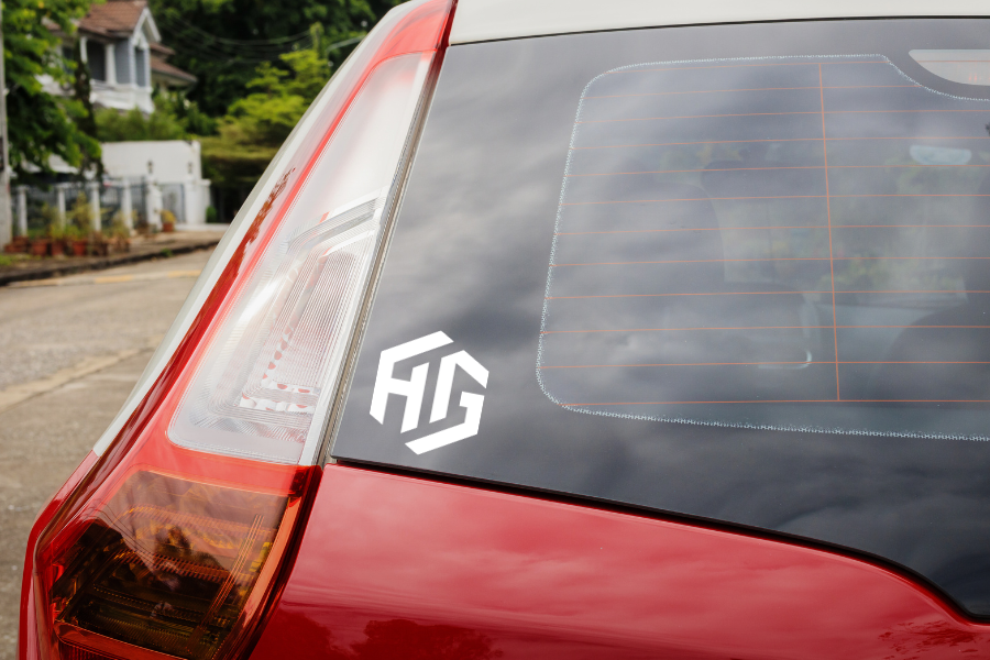 Custom Car Window Sticker | Custom Car Window Decal