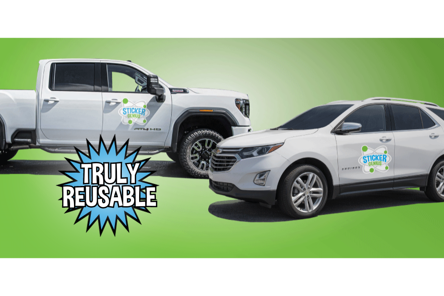 Removable Car Decals | Custom Vinyl Auto Stickers