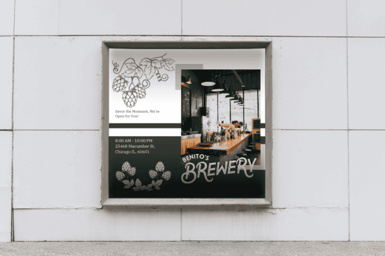 Repositionable Window Signs | Sticker Genius