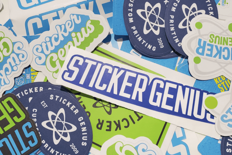Custom Permanent Vinyl Decals Online | Vinyl Logo Stickers