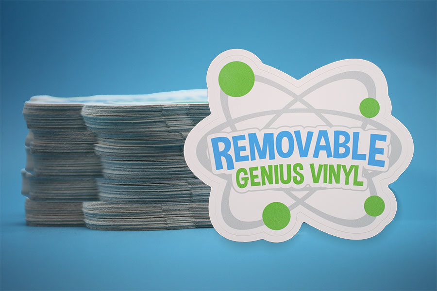 Clear Vinyl Stickers | Custom Clear Decals | Sticker Genius