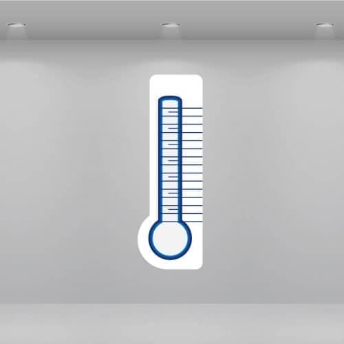 Thermometer Goal Tracker | Fundraising Thermometer