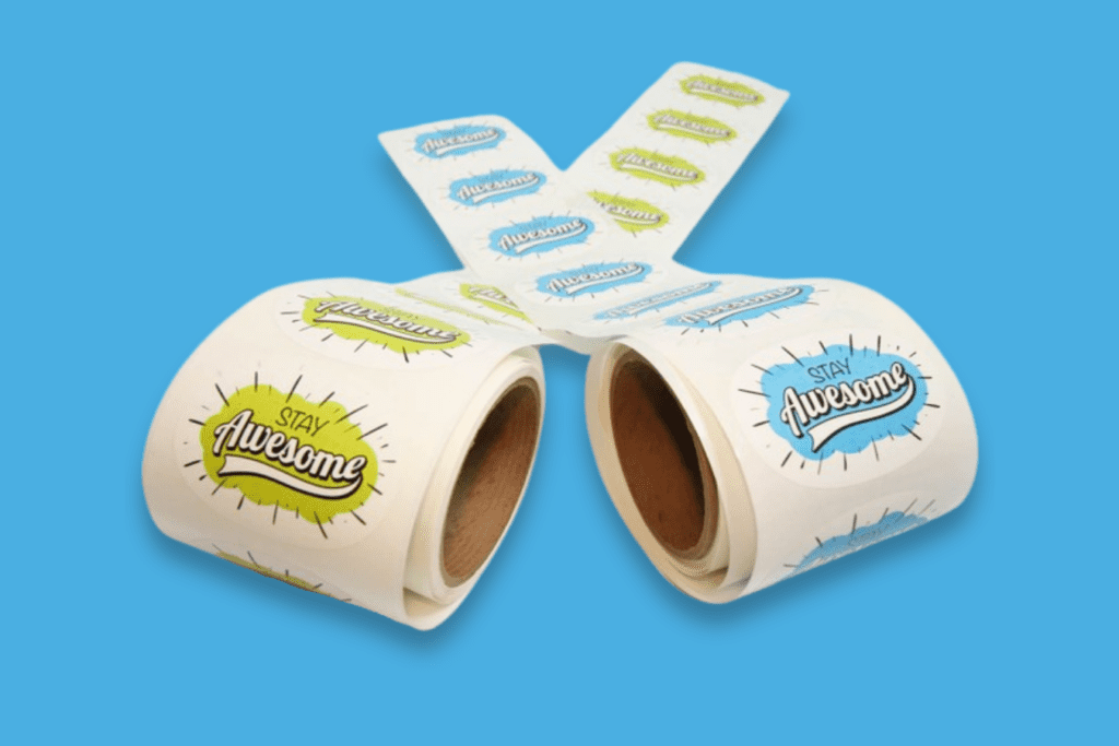 Custom Printed Roll Labels | Printed Labels on a Roll