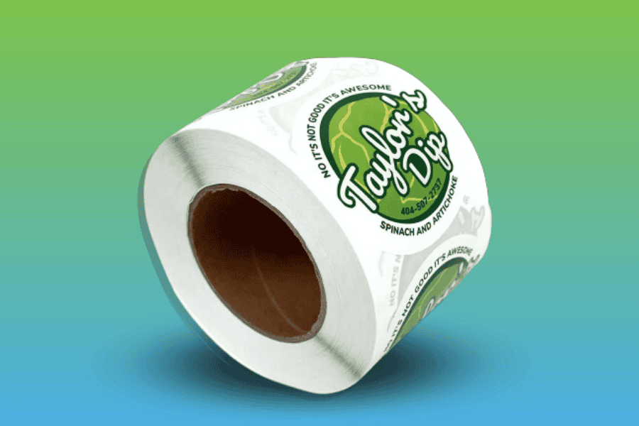 Custom Printed Roll Labels | Printed Labels on a Roll